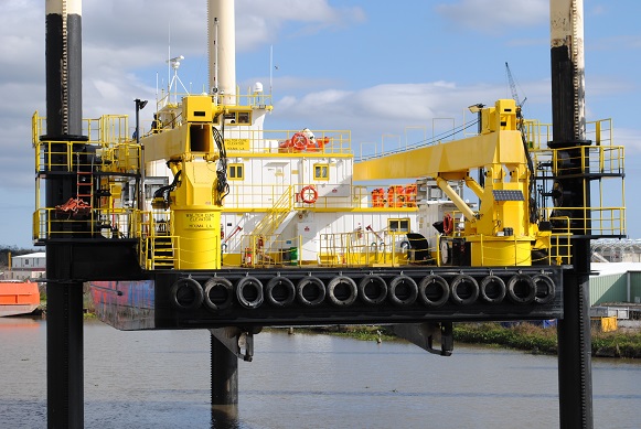 Walter Cure Elevator - Sea Trials - Elevating Boats LLC.